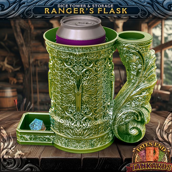 3D Printable Ranger Tankard & Vault Set by FatesEnd