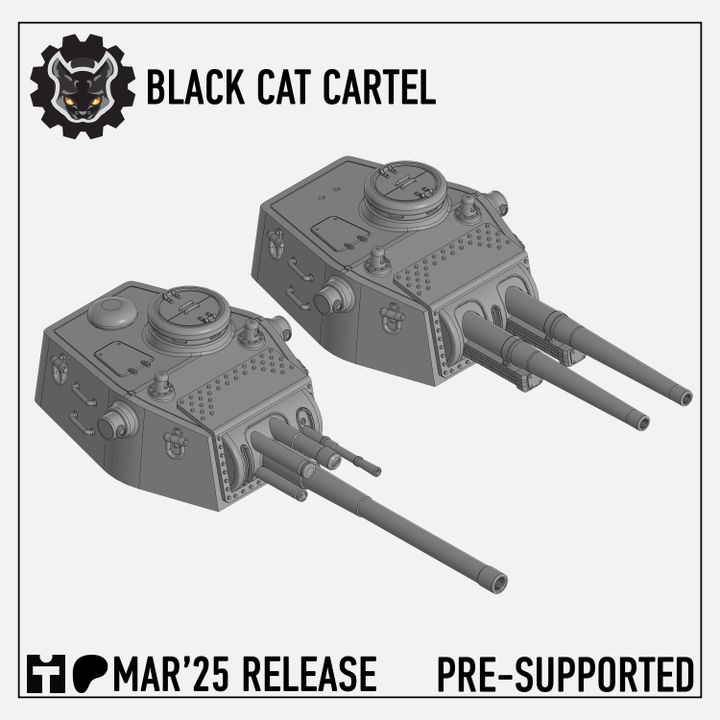 3D Printable 'Oni-Maru' Super Heavy Tank (Iron Kaput Series) by Black ...