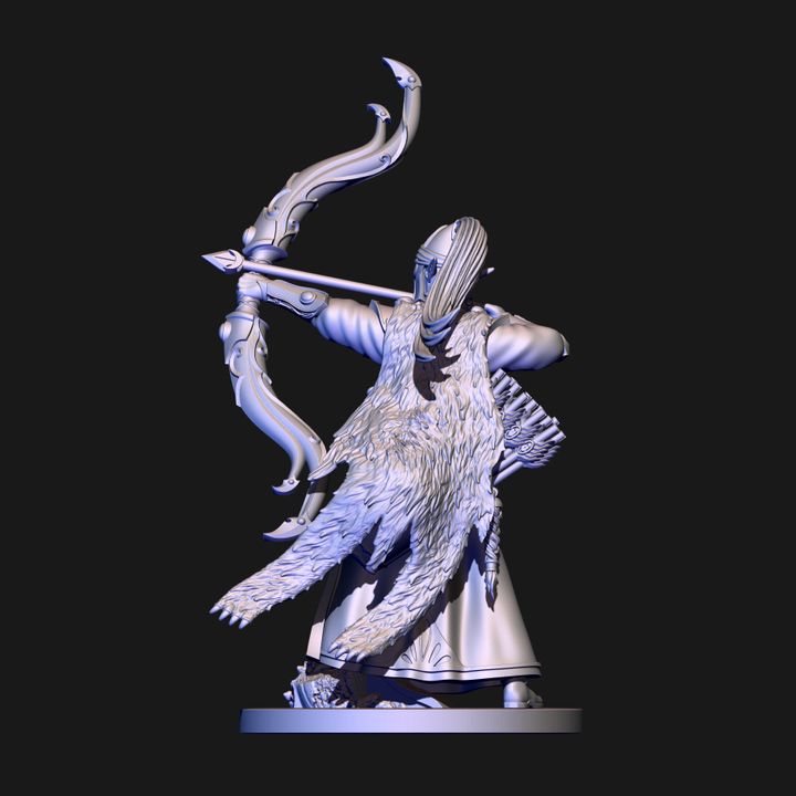 3D Printable High Elves Archers unit + Lion order upgrades (elf) by ...