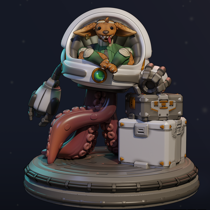 3D Printable Zibbo by Dungeons & Maidens