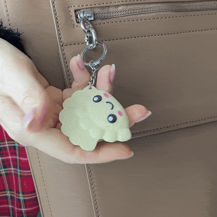 3D Printable Cute Dumplings Pierogi 🥟 Fidget Keychain Magnet, Super Toy ...
