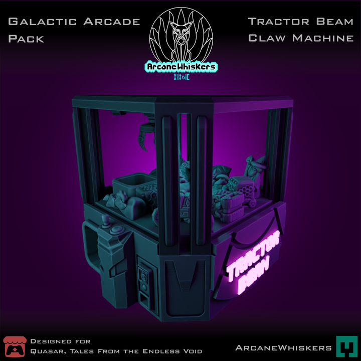 3D Printable Galactic Arcade Pack by Arcane Whiskers