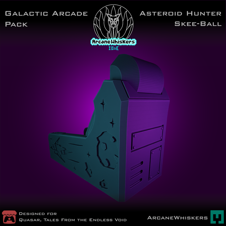 3D Printable Galactic Arcade Pack by Arcane Whiskers