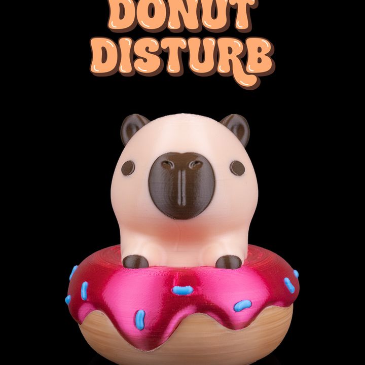 3D Printable Donut Disturb by Stlflix
