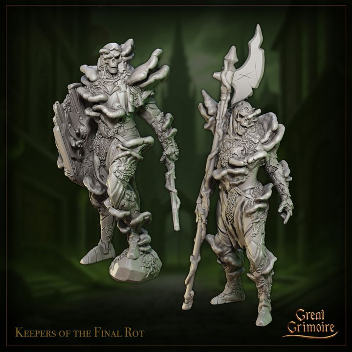 3D Printable Keepers of the Final Rot by Great Grimoire