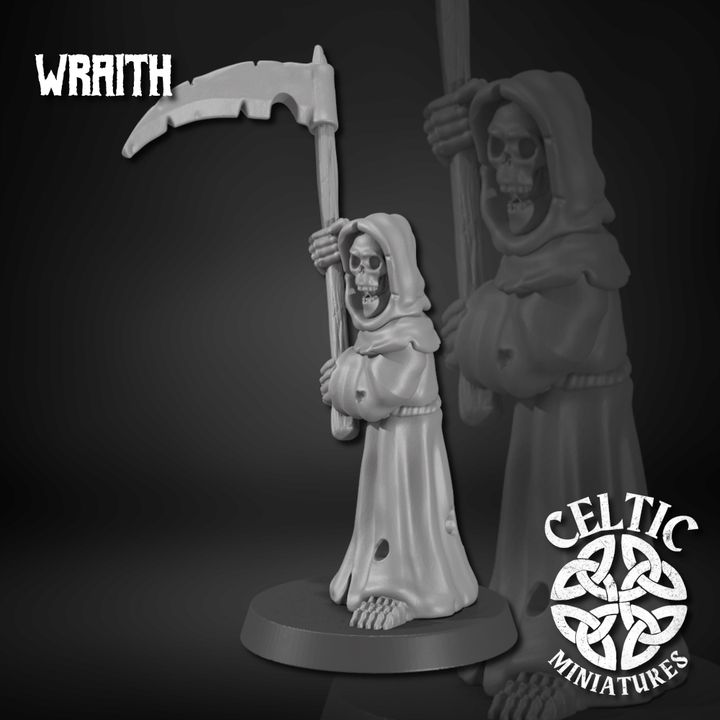 3D Printable Wraiths by Celtic Miniatures