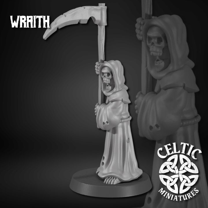 3D Printable Wraiths by Celtic Miniatures