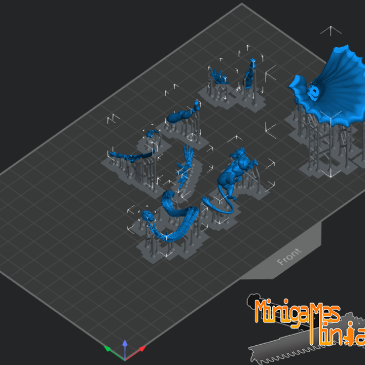 3D Printable Space elf princess anime figurine by Minigames Miniatures