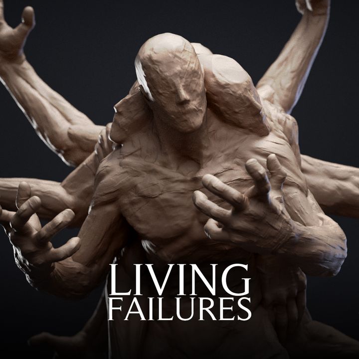 3D Printable Living Failures by Comet Lord Miniatures