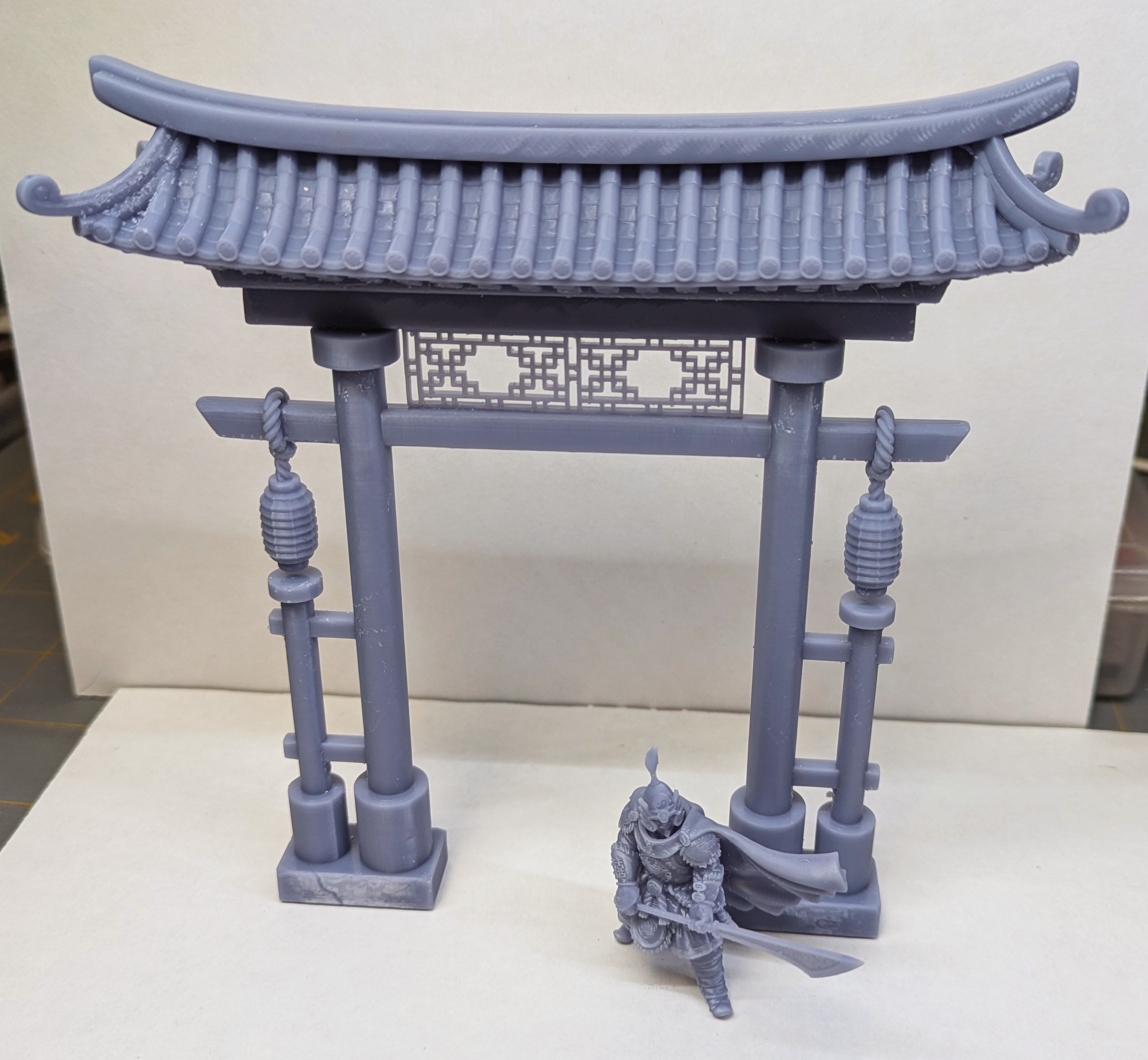3D Printable Eastern Arch/Gate/Pailou/Tori - The Jade Empire - 28/32mm ...