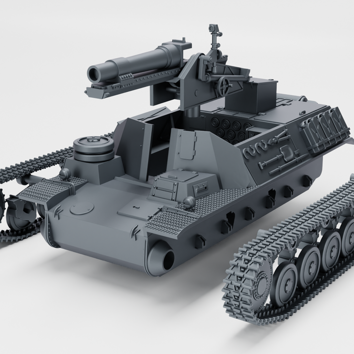 Descargar Sturmpanzer II Bison (15cm sIG 33 auf Panzer II) (Germany ...