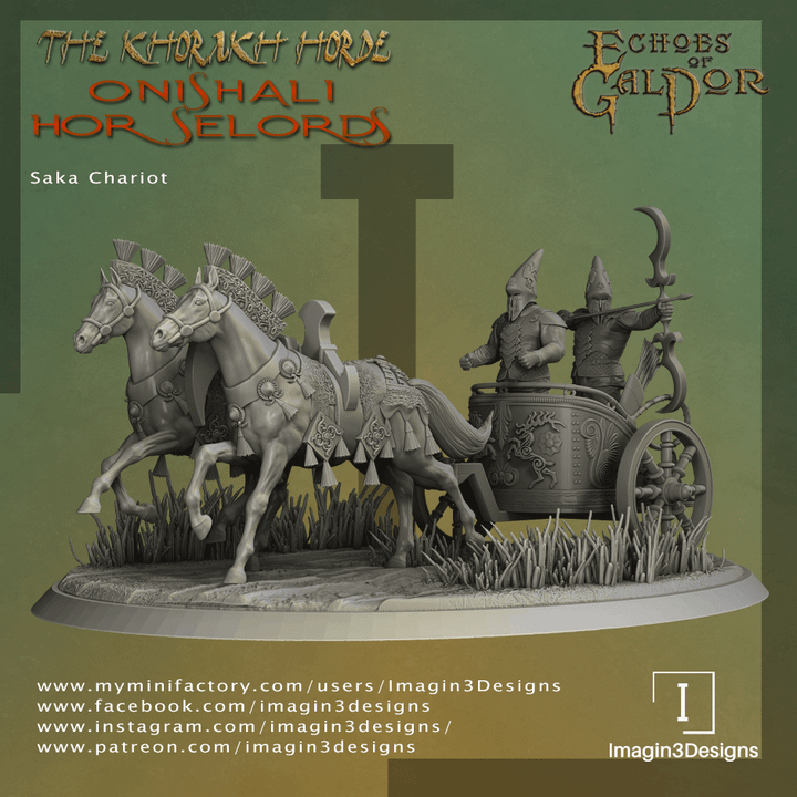 3D Printable Saka Chariot by Imagin3Designs