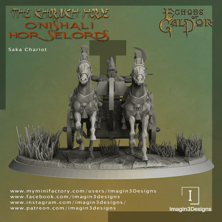 3D Printable Saka Chariot by Imagin3Designs