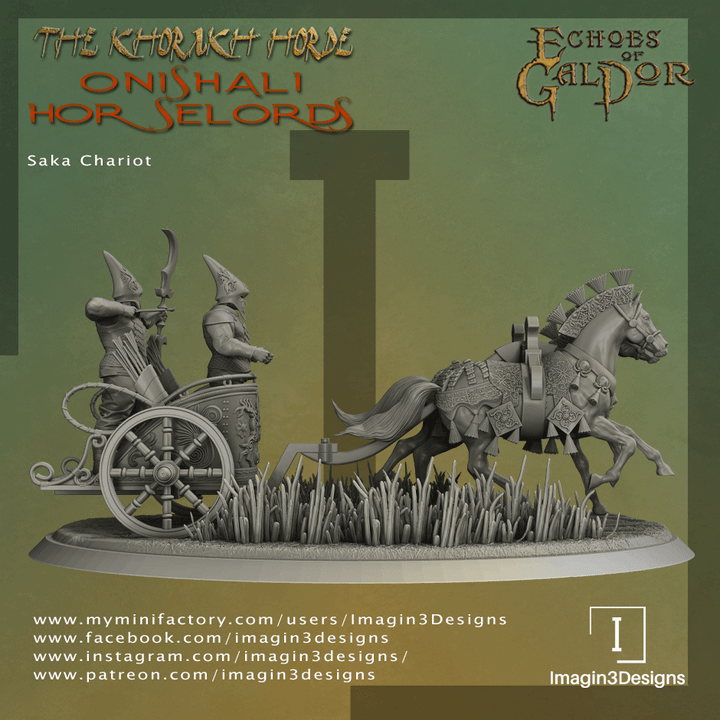 3D Printable Saka Chariot by Imagin3Designs