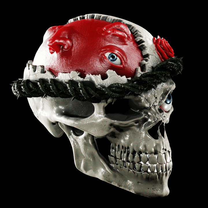 3D Printable 💀 BEHELIT SKULL 1/1 LIFESCALE – BERSERK FAN SCULPT by ...