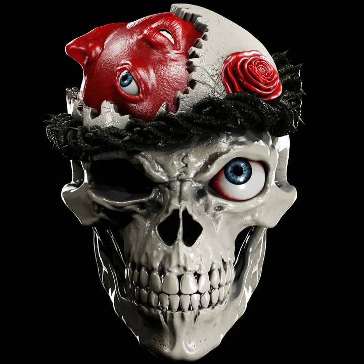 3D Printable 💀 BEHELIT SKULL 1/1 LIFESCALE – BERSERK FAN SCULPT by ...