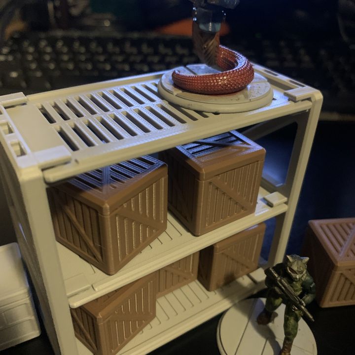 3D Printable Combat Tails - Terrain Pack 1 by That Blasted Samophlange