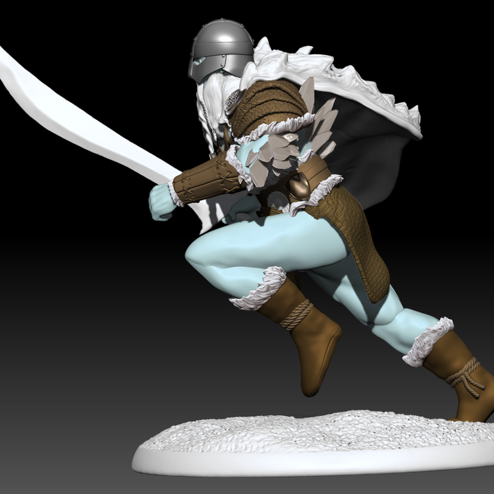 3D Printable Frost Giant Pack by Little Shop of Sigil