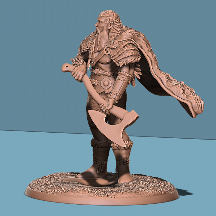 3D Printable Frost Giant Pack by Little Shop of Sigil