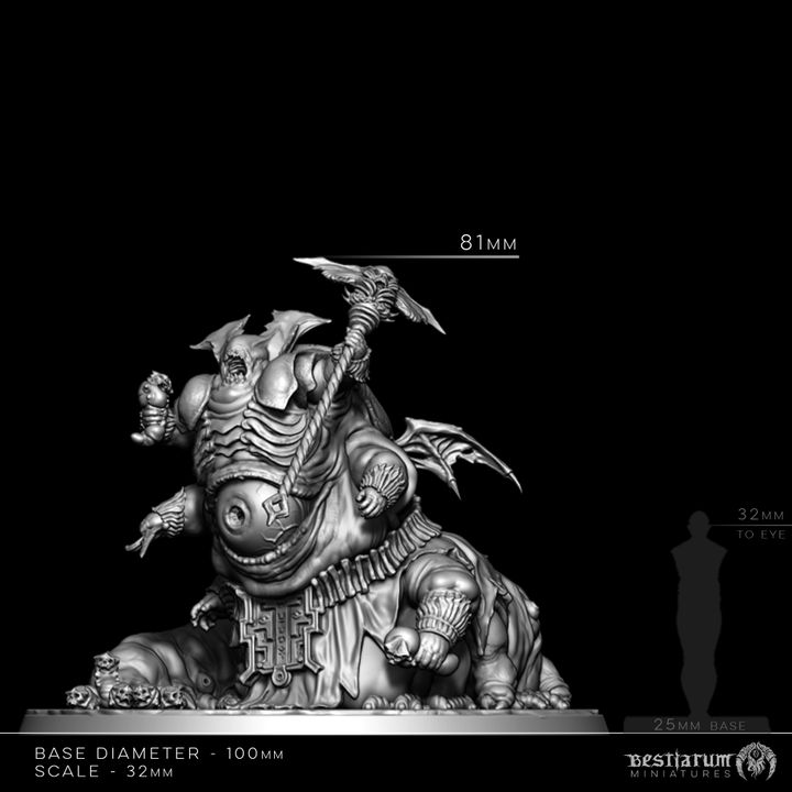 3D Printable Hellspawn - Part 3: The Demon Grubs by Bestiarum Miniatures