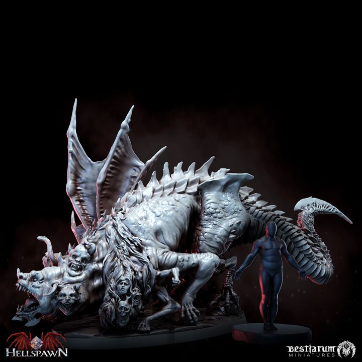 3D Printable Hellspawn - Part 3: The Demon Grubs by Bestiarum Miniatures