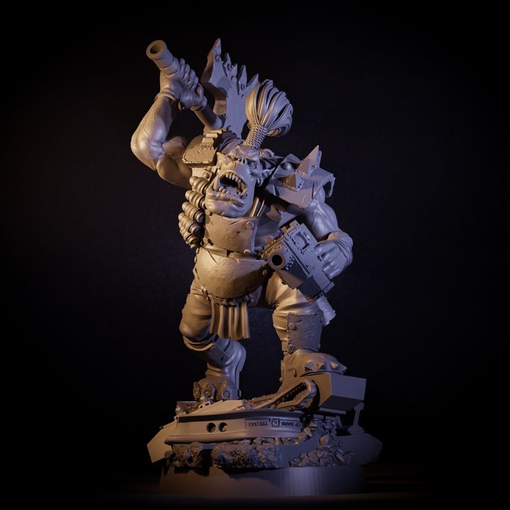 3D Printable Orc boy by alex__tool