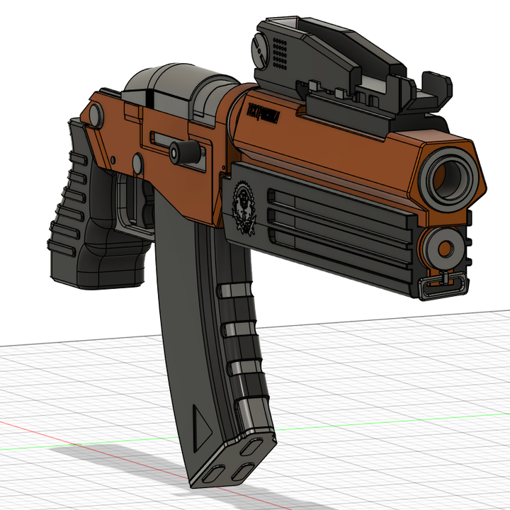 3D Printable Alabai - Iconic Variant of Techtronika VST-37 Pozhar ...