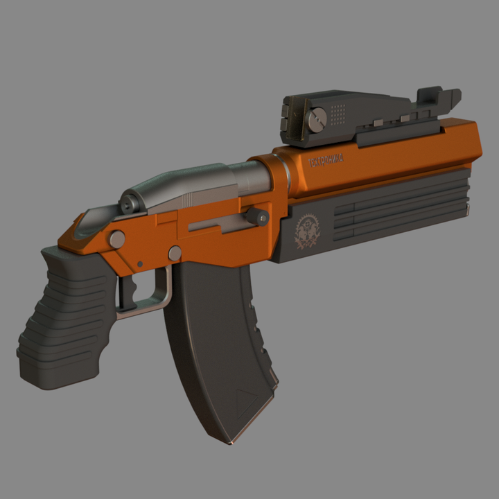 3D Printable Alabai - Iconic Variant of Techtronika VST-37 Pozhar ...