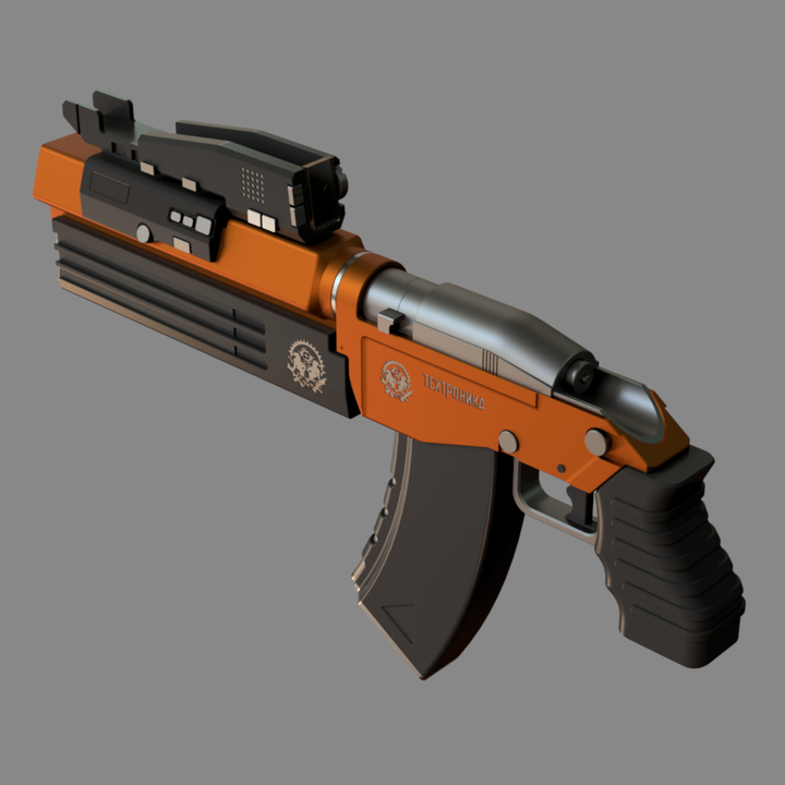 3D Printable Alabai - Iconic Variant of Techtronika VST-37 Pozhar ...