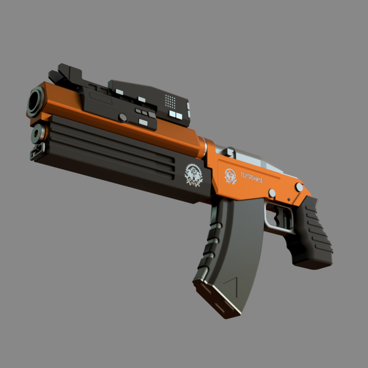 3D Printable Alabai - Iconic Variant of Techtronika VST-37 Pozhar ...