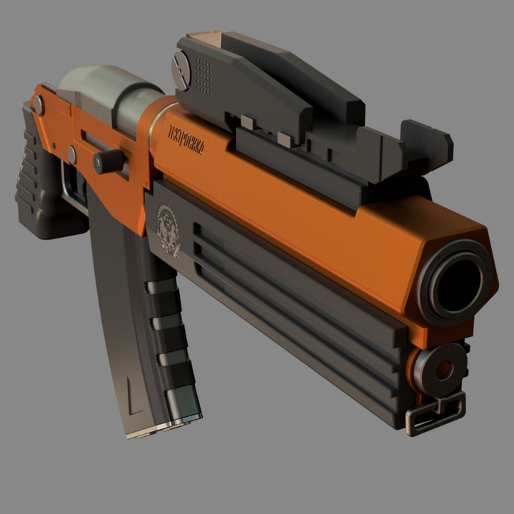 3D Printable Alabai - Iconic Variant of Techtronika VST-37 Pozhar ...