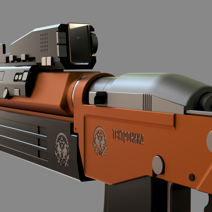 3D Printable Alabai - Iconic Variant of Techtronika VST-37 Pozhar ...