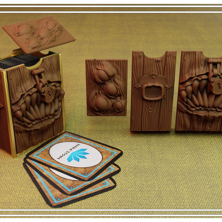 3D Printable Mimic card holder by Crosslances
