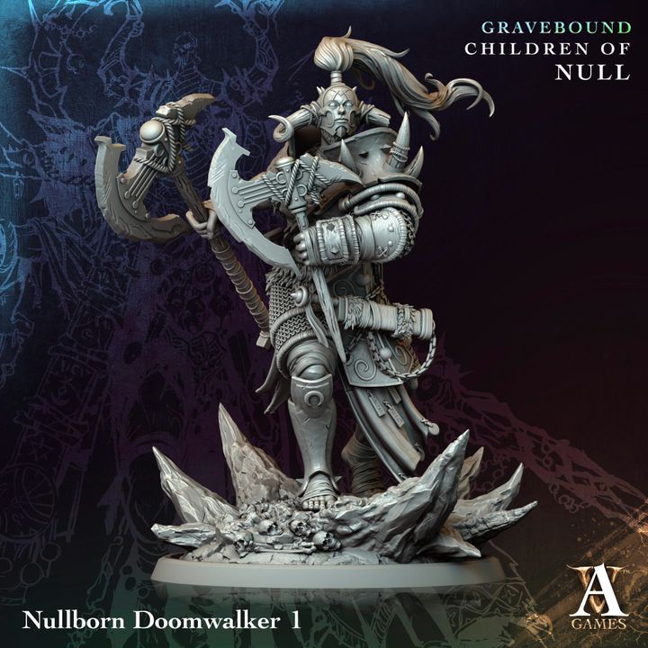 3D Printable Gravebound - Children of Null - Bundle by Archvillain Games