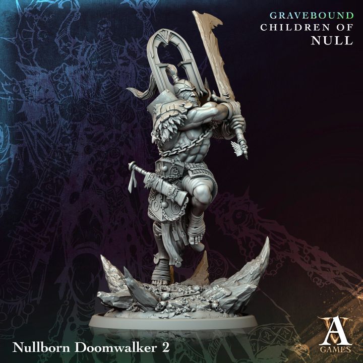 3D Printable Gravebound - Children of Null - Bundle by Archvillain Games