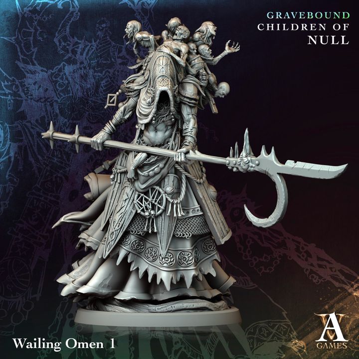 3D Printable Gravebound - Children of Null - Bundle by Archvillain Games