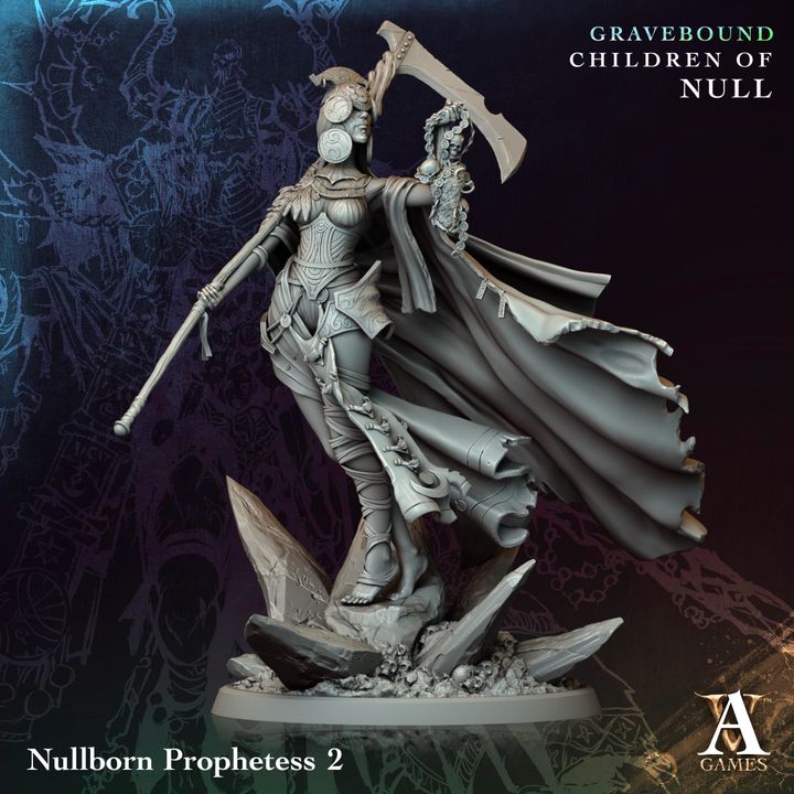 3D Printable Gravebound - Children of Null - Bundle by Archvillain Games