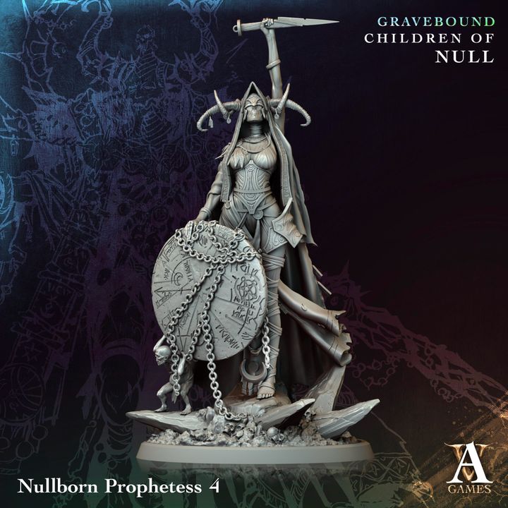 3D Printable Gravebound - Children of Null - Bundle by Archvillain Games