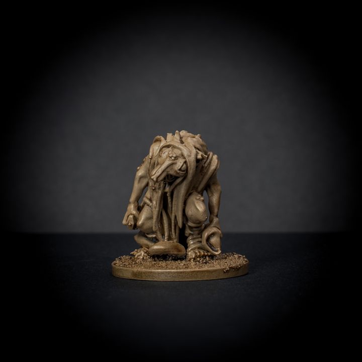 3D Printable Vermin Ratman 2 by Knucklebones Miniatures