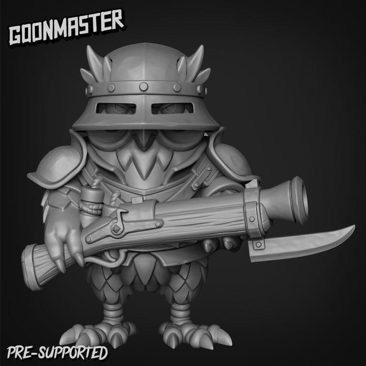 3D Printable Owl Rifle 2 by Goon Master