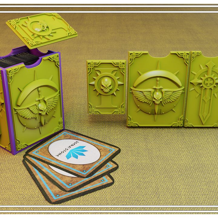 3D Printable War card holder by Crosslances