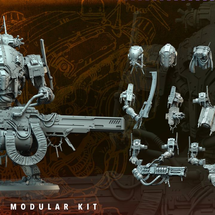 3D Printable Nomad Gods - Pilgrimage - Bundle by Archvillain Games