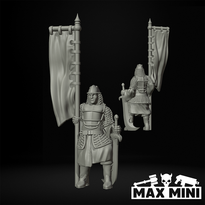 3D Printable Oasis Mercenary Greatsword Command by Max Mini