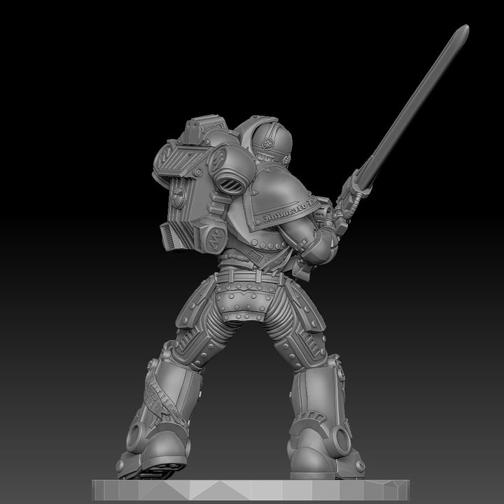 3D Printable Steel Sanctifier 6 by Silent Gil