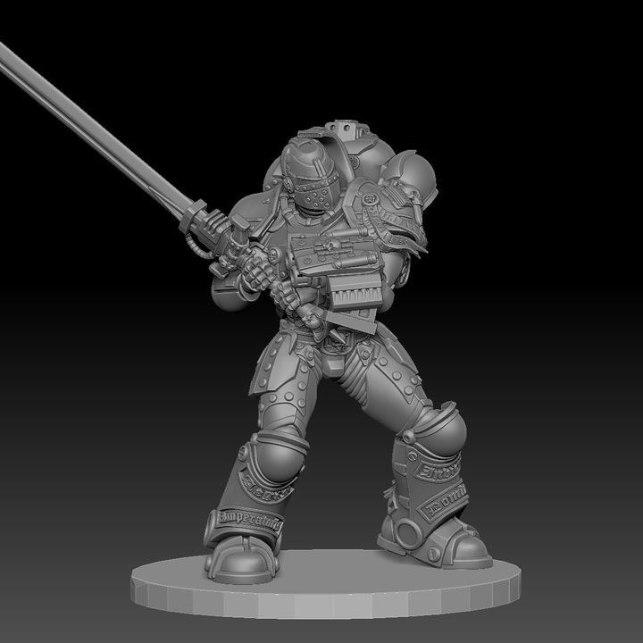3D Printable Steel Sanctifier 6 by Silent Gil