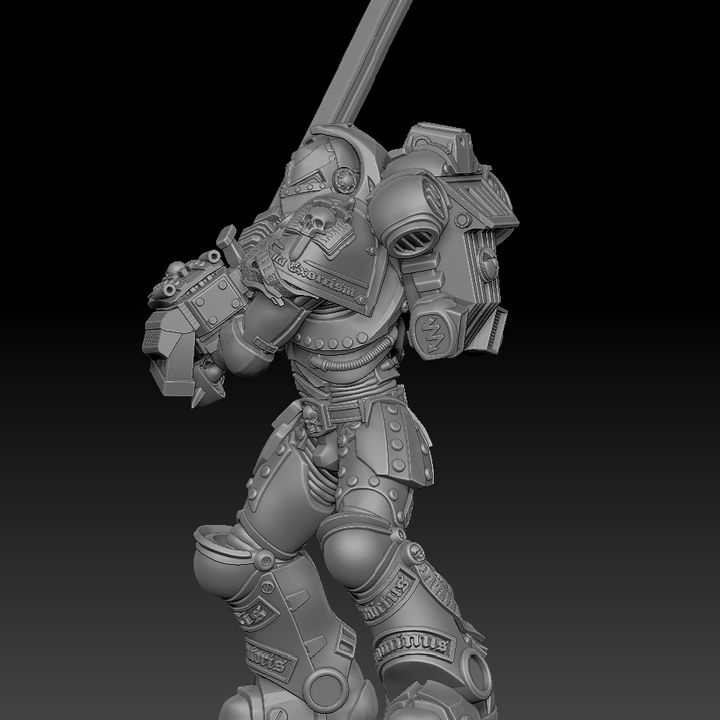 3D Printable Steel Sanctifier 6 by Silent Gil