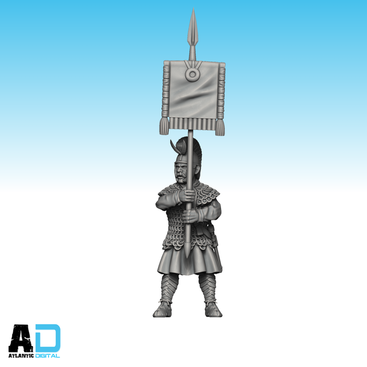 3D Printable Auxilia Palatina Cornuti by Wargames Atlantic