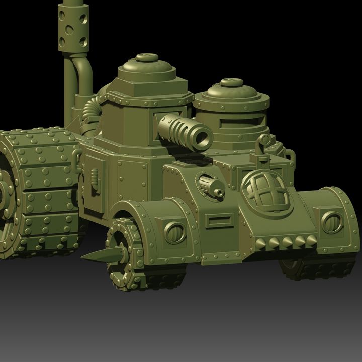 3D Printable Warwagon by Trollet Miniatures