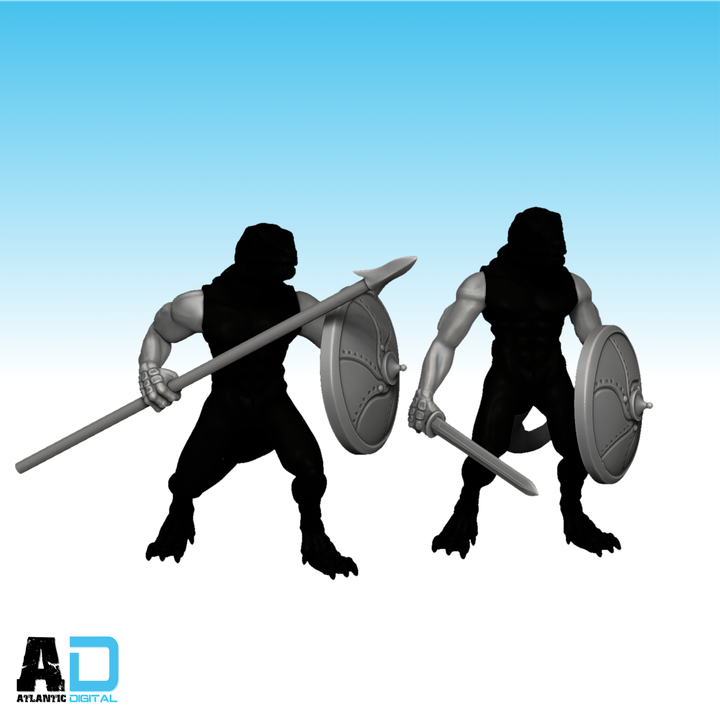 3D Printable Lizardmen Conversion Kit by Wargames Atlantic