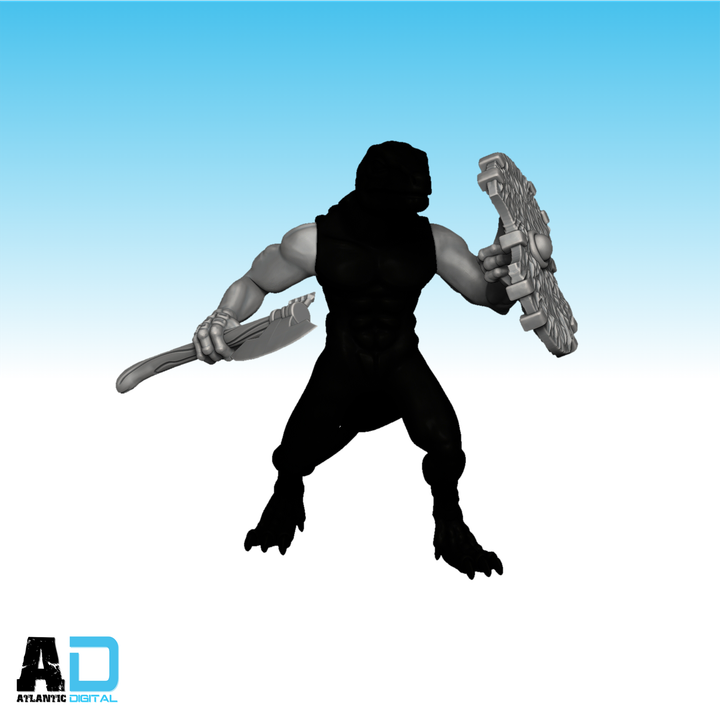 3D Printable Lizardmen Conversion Kit by Wargames Atlantic